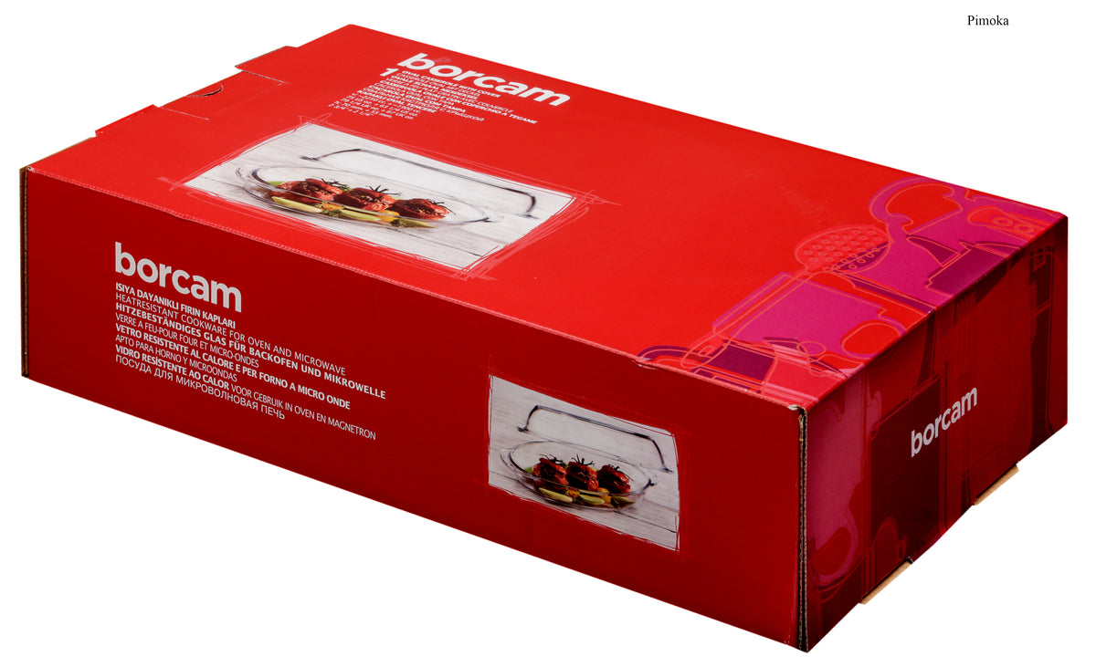 Borcam Oval Casserole with Cover - 2.25L – ETTC