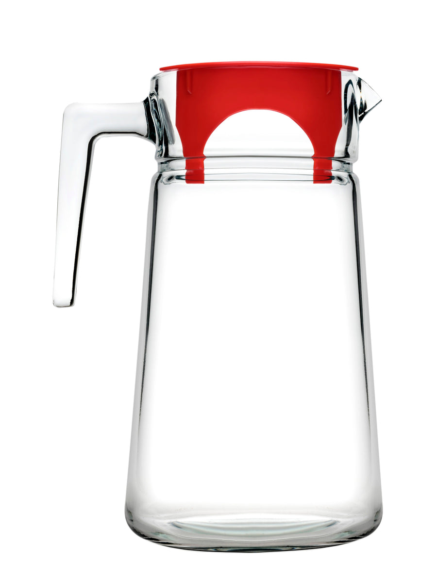 Pasabahce City Jug - Red Lid, 2L – ETTC