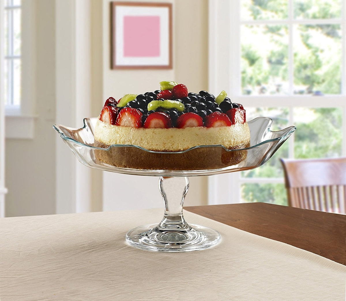 Pasabahce Splash Footed Serving Platter - 32cm – ETTC