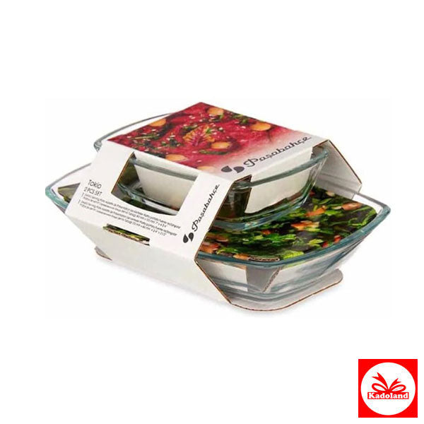 Pasabahce Tokio Rectangular Plates Set - 2 Pieces – ETTC