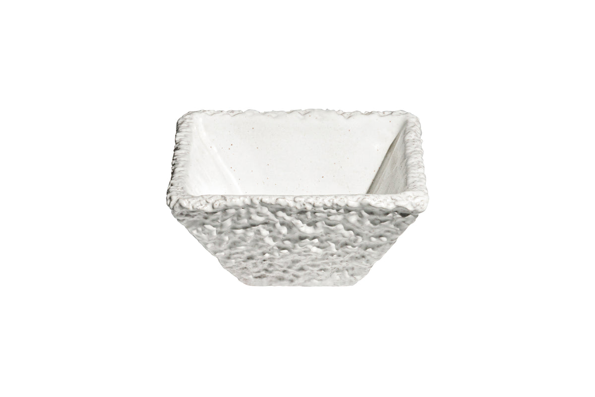 AbraCadabra Mamba Square Bowl - White, 12x12cm – ETTC