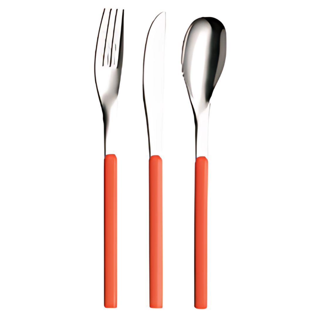 Abert Miro Cutlery Set - Red, 24 Pieces – ETTC