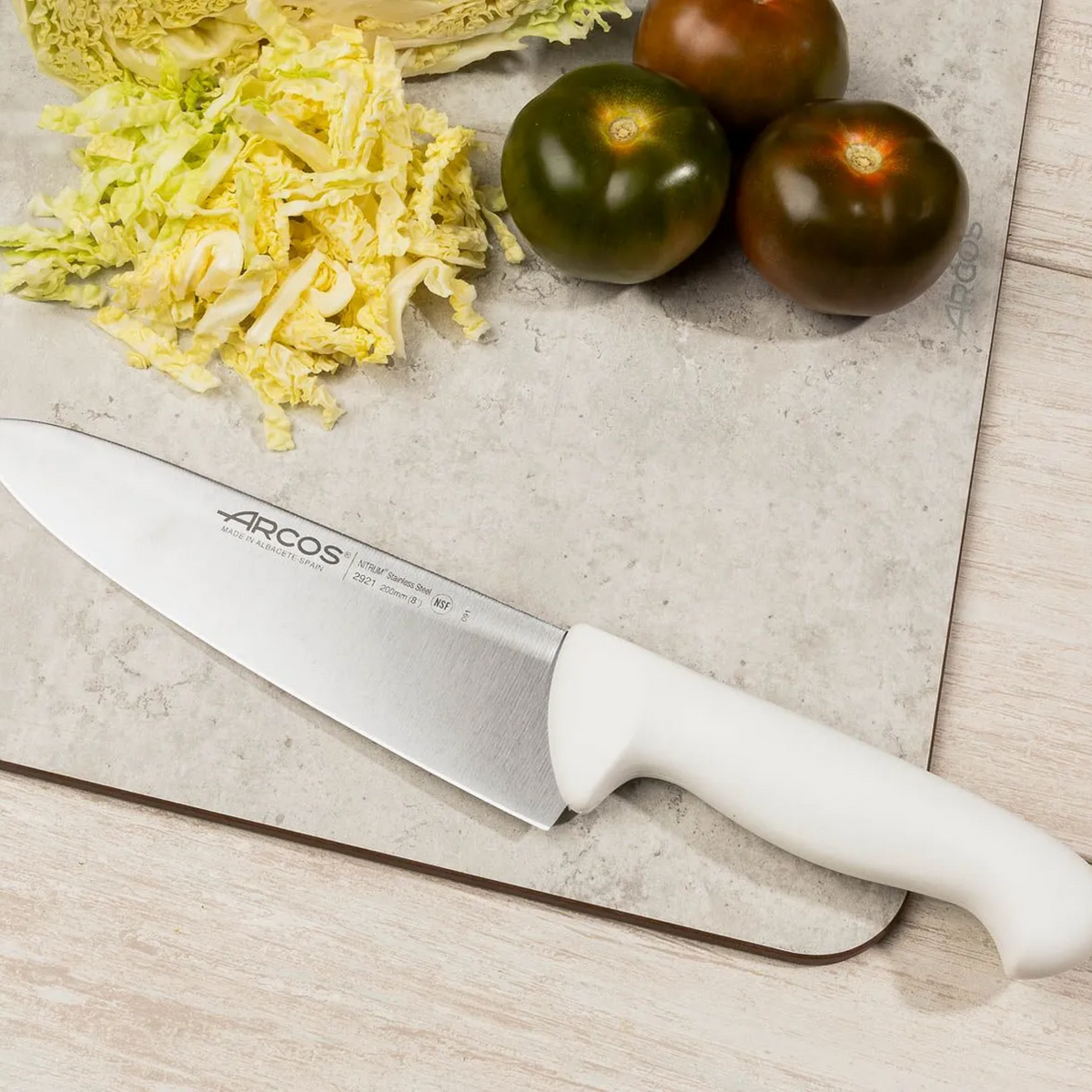 Arcos 2900 Chef's Knife - White, 33.2cm – ETTC