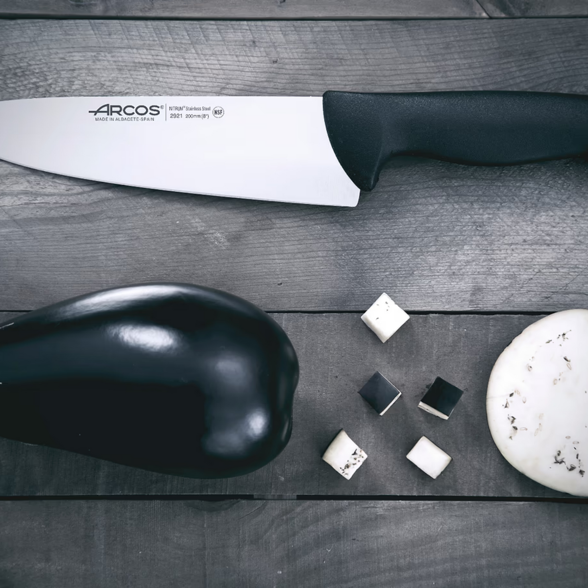 Arcos 2900 Chef's Knife - Black, 33.2cm – ETTC