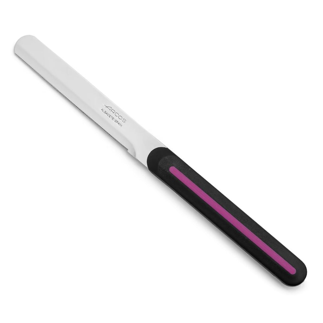Arcos Linea Serrated Table Knife - Purple, 21.5cm – ETTC