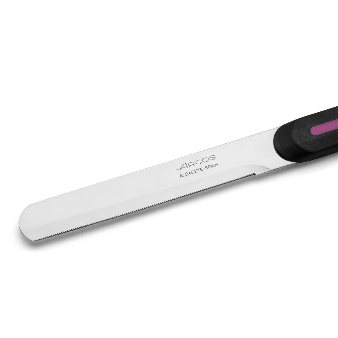 Arcos Linea Serrated Table Knife - Purple, 21.5cm – ETTC