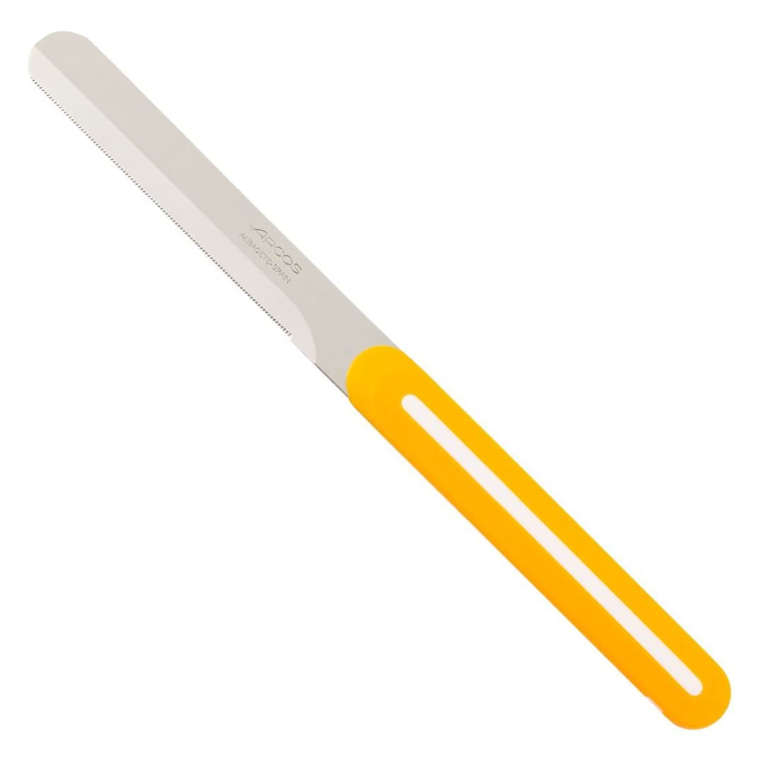 Arcos Linea Serrated Table Knife - Orange, 21.5cm – ETTC