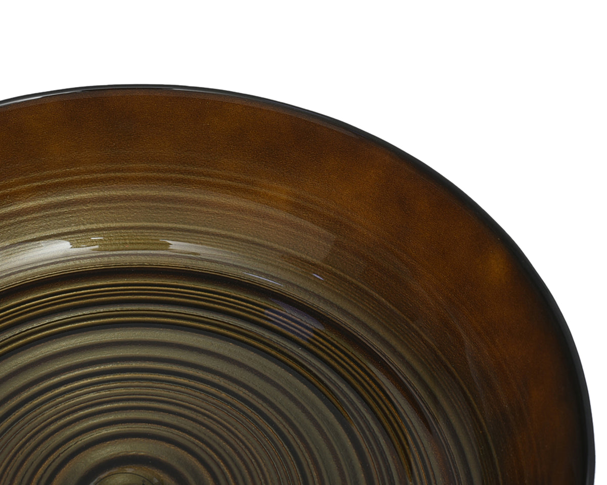 ArdaCam Oslo Serving Bowl - Metallic Green, 25 cm – ETTC