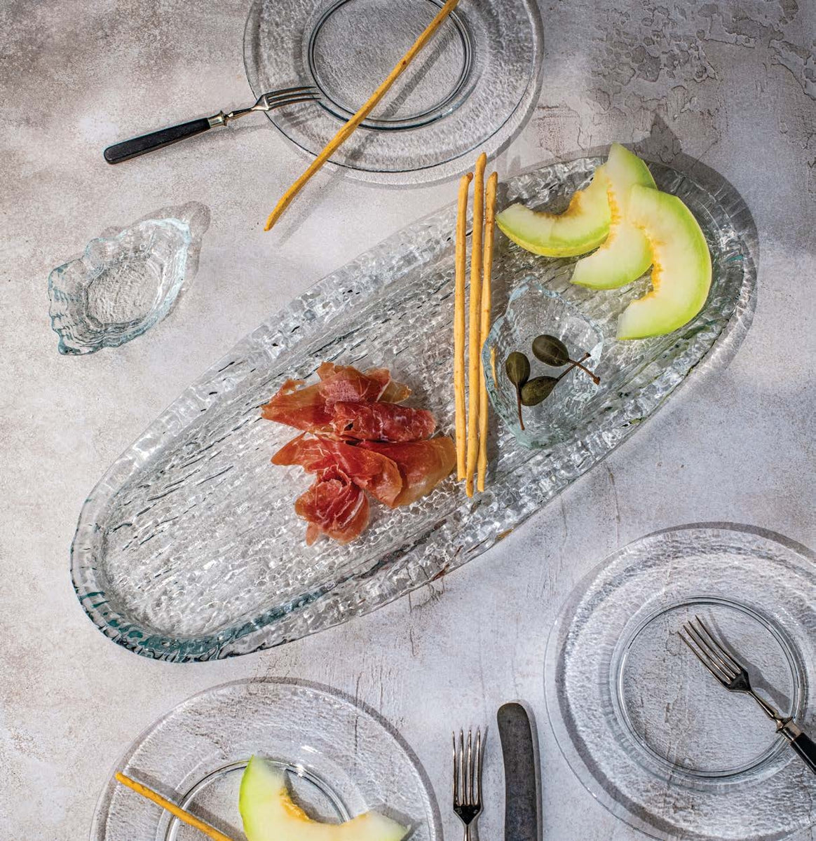 ArdaCam Ramos Oval Serving Plate - 54*21.5 cm – ETTC