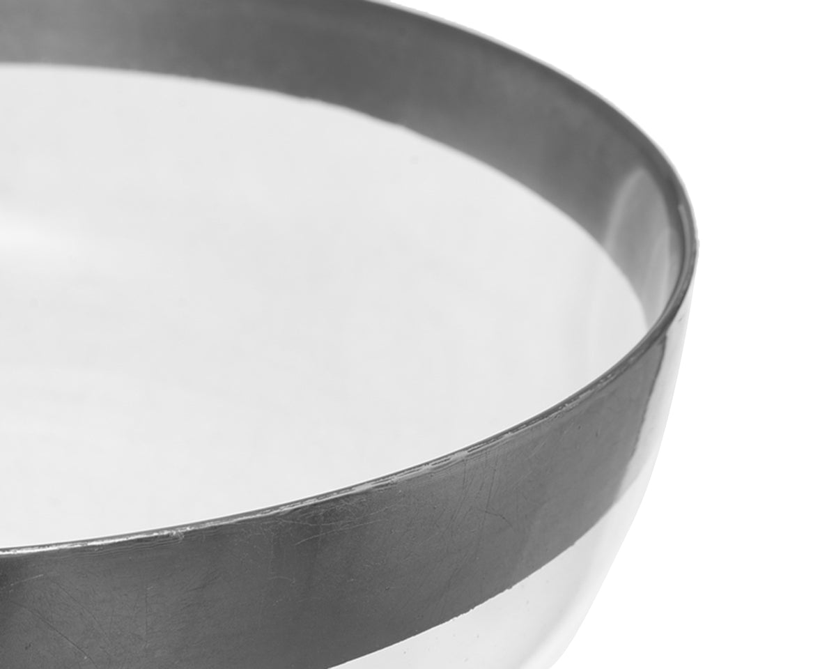 ArdaCam Classic Serving Bowl - Silver Rim, 27 cm – ETTC
