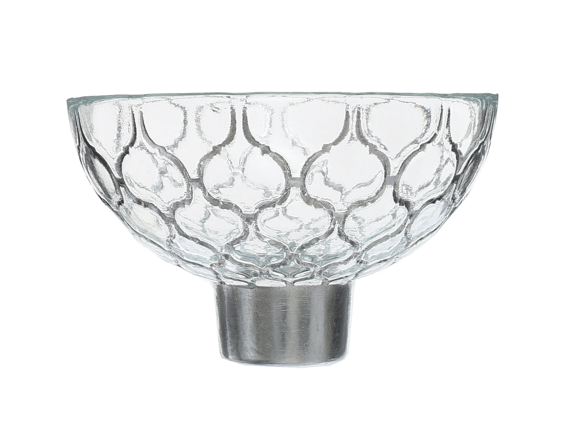 ArdaCam Luna Footed Serving Bowl - Silver, 21 cm – ETTC