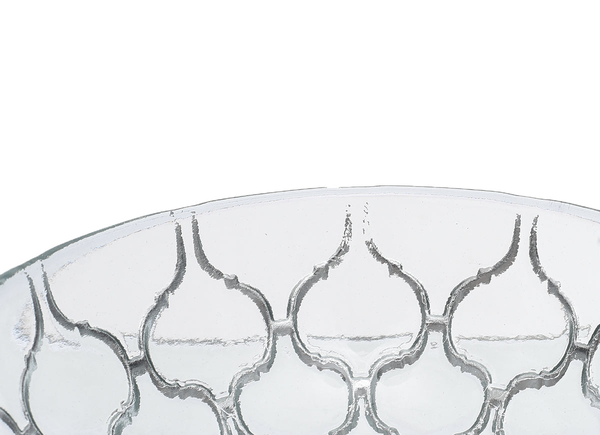 ArdaCam Luna Footed Serving Bowl - Silver, 21 cm – ETTC