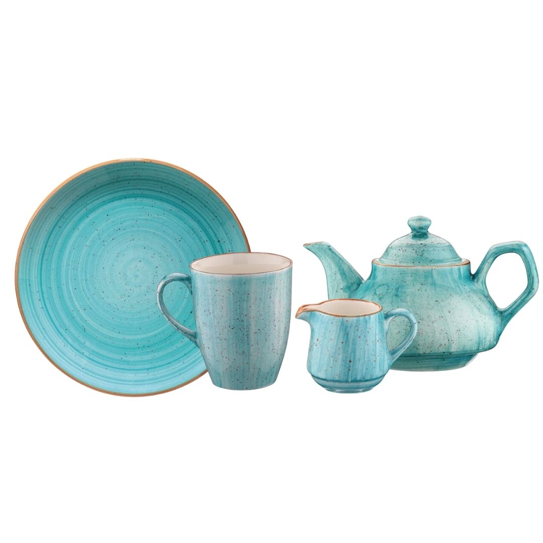 Bonna Aura Aqua Tea Set - 14 Pieces – ETTC