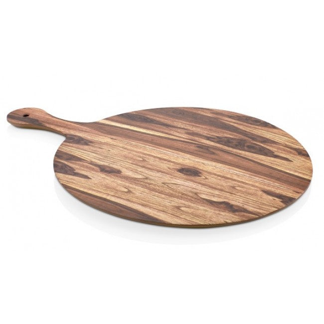 Kulsan Walnut Effect Round Board with Handle - 35cm – ETTC