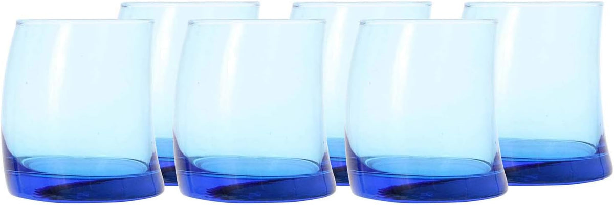 Pasabahce Penguen Double Old Fashioned Glass - Blue, 370ml – ETTC