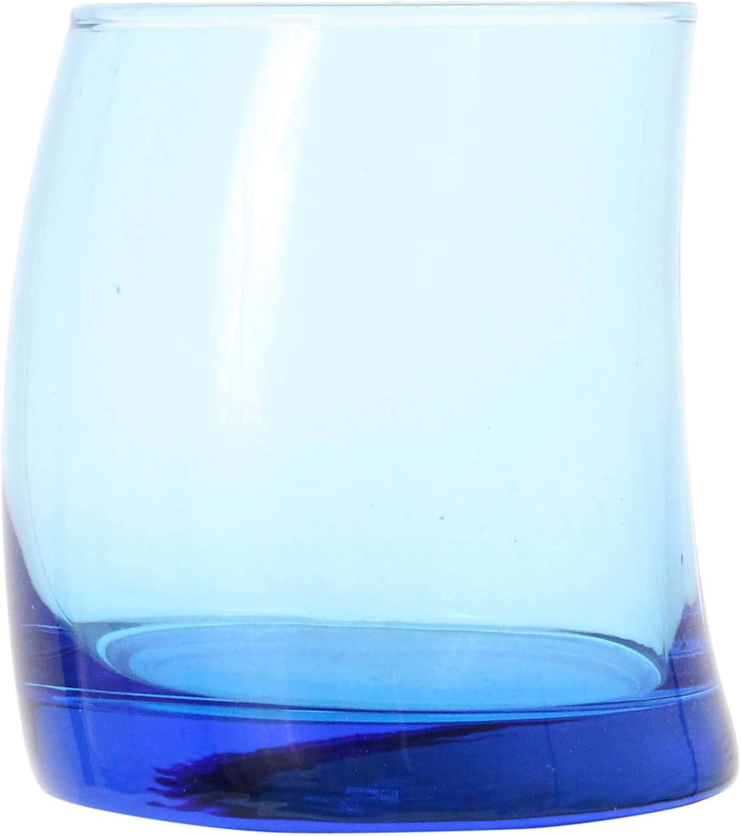 Pasabahce Penguen Double Old Fashioned Glass - Blue, 370ml – ETTC
