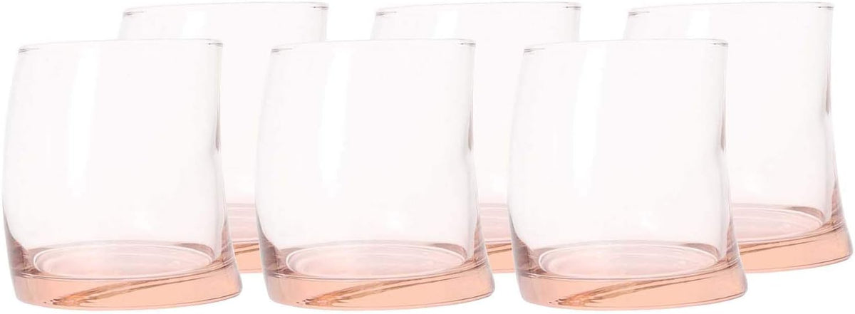 Pasabahce Penguen Double Old Fashioned Glass - Pink, 370ml – ETTC