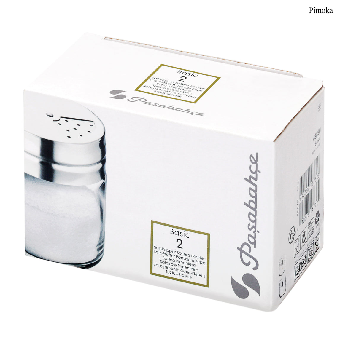 Pasabahce Basic Salt & Pepper Shakers - 115 ml – ETTC