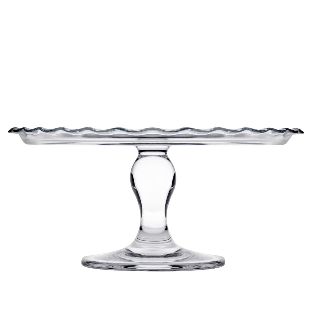 Pasabahce Petite Patisserie Footed Serving Platter - 26.4cm – ETTC