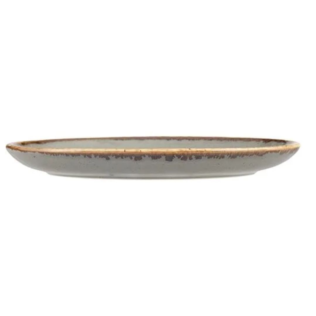 Porland Seasons Oval Plate - Dark Grey, 31cm – ETTC