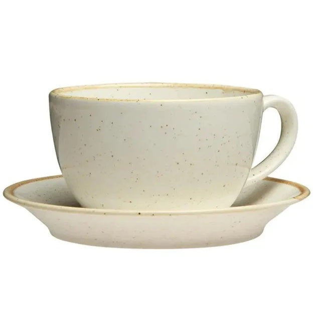 Porland Seasons Teacup & Saucer - Beige, 320ml – ETTC