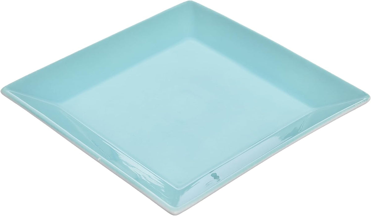 Tunisie Senateur Square Plate - Blue, 24x24cm – ETTC