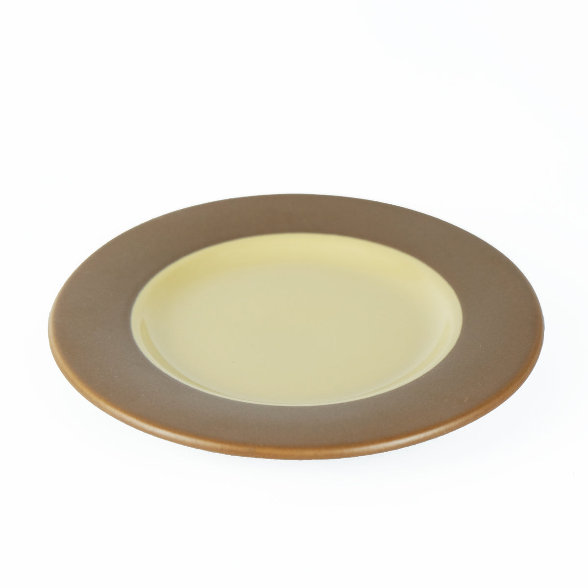 Faria & Bento Side Plate - Brown x Camel, 16cm – ETTC